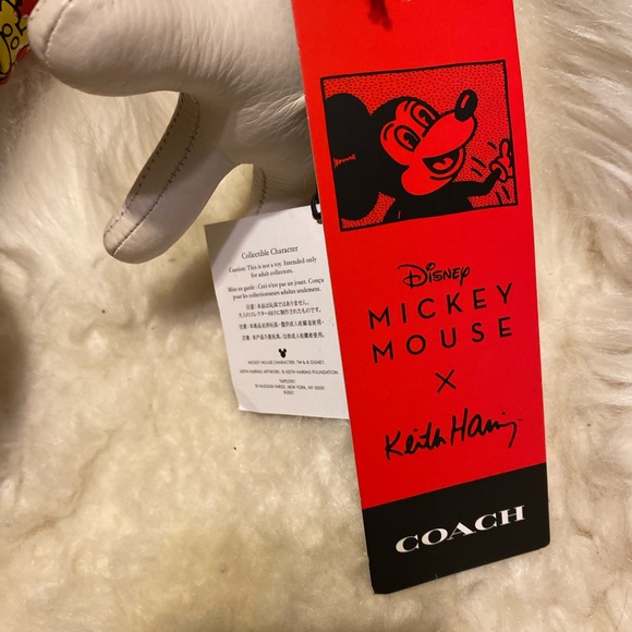 Coach | Other | Coach X Keith Haring Extra Large Plush Mickey Mouse ...